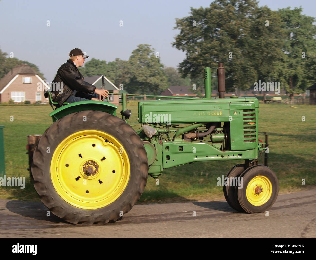 The John Deere tractor is a leading agricultural machine known for its ...