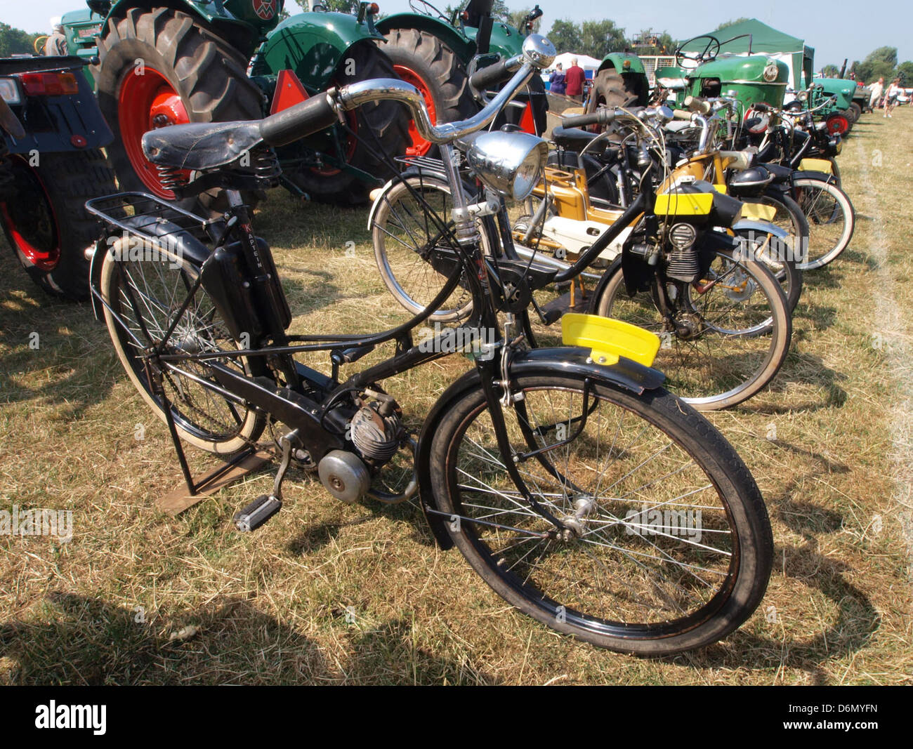 The Kaptein moped is a vintage Dutch motorcycle known for its compact ...