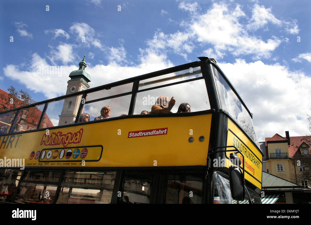 Bus sightseeing munich hi-res stock photography and images - Alamy