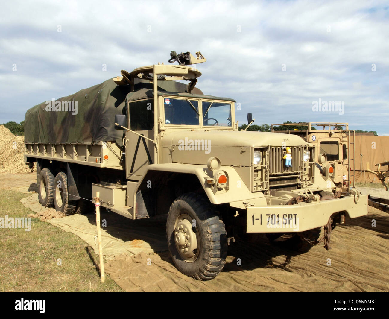 The M35, commonly known as the 'Deuce and a Half,' is a 2½-ton, 6×6 ...