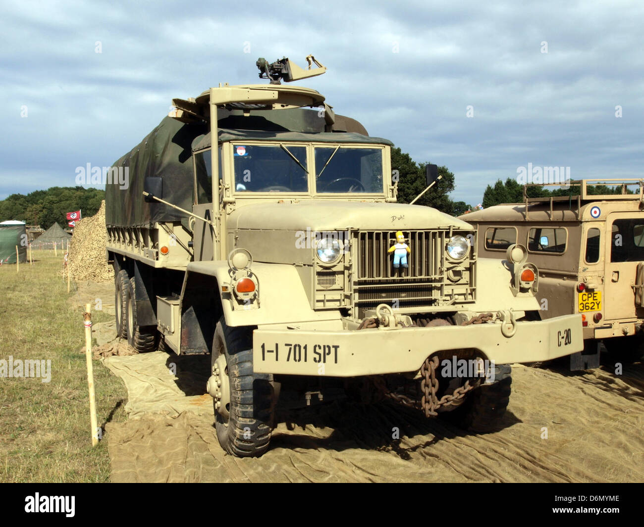 M35 REO in desert colors pic2 Stock Photo - Alamy