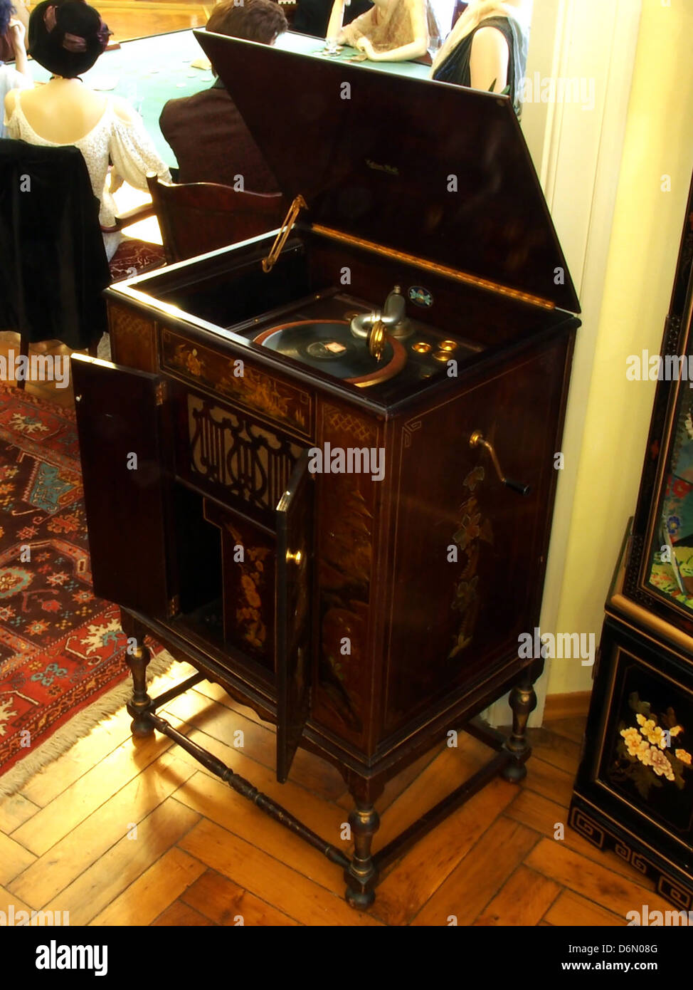 The Museum Wilhelmsbau Old Record Player is a historical artifact ...