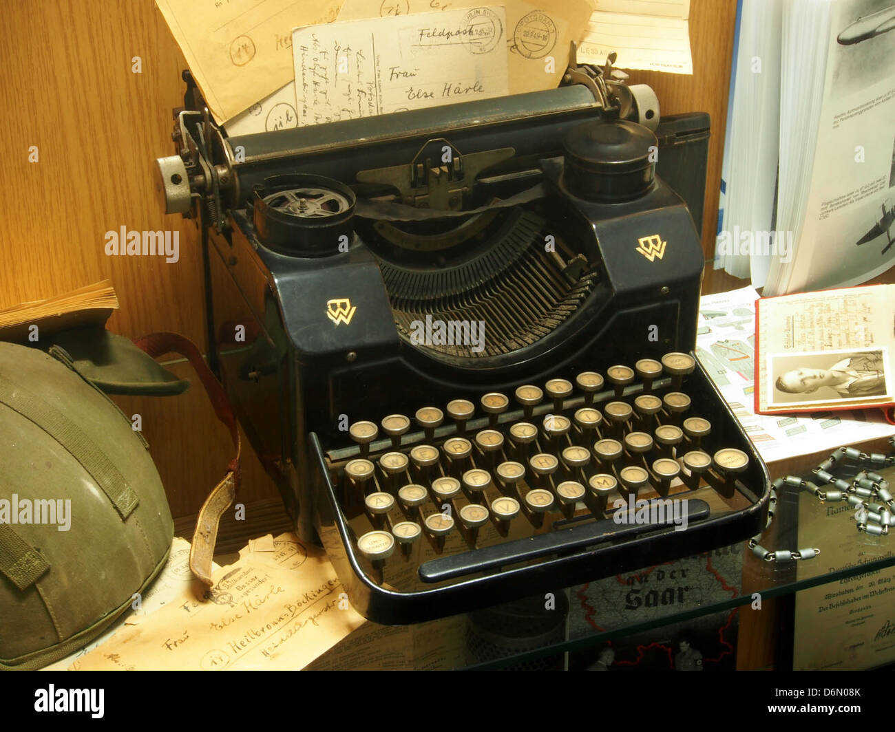 The Museum Wilhelmsbau typewriter is a historical office device from ...