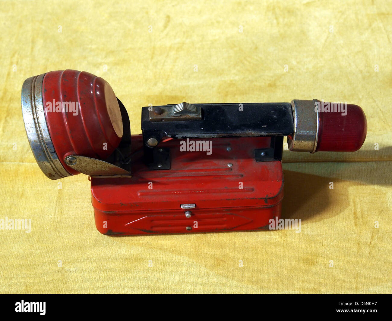 Old car flash light pic1 Stock Photo - Alamy