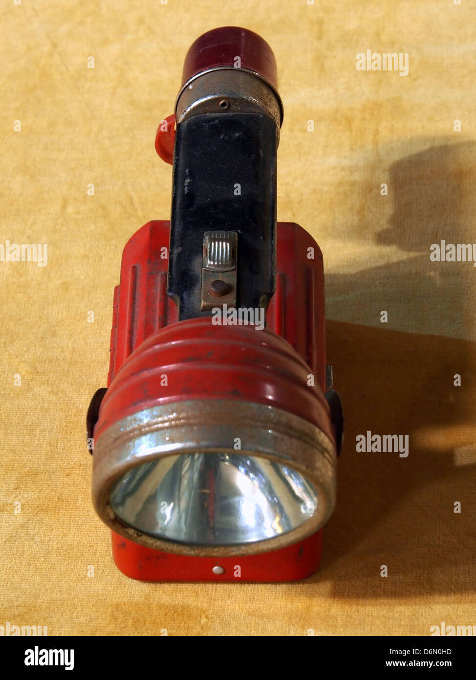 The old car flashlight is a vintage automotive accessory, often used ...