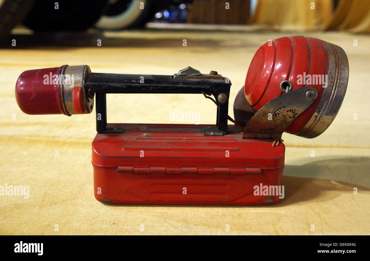 Old car flash light pic5 Stock Photo - Alamy