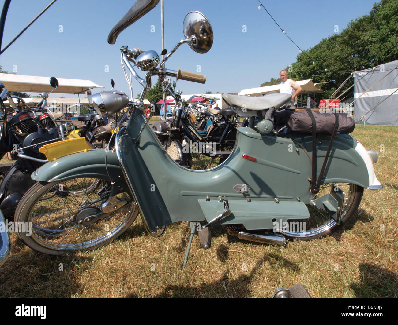Early mopeds hi-res stock photography and images - Alamy