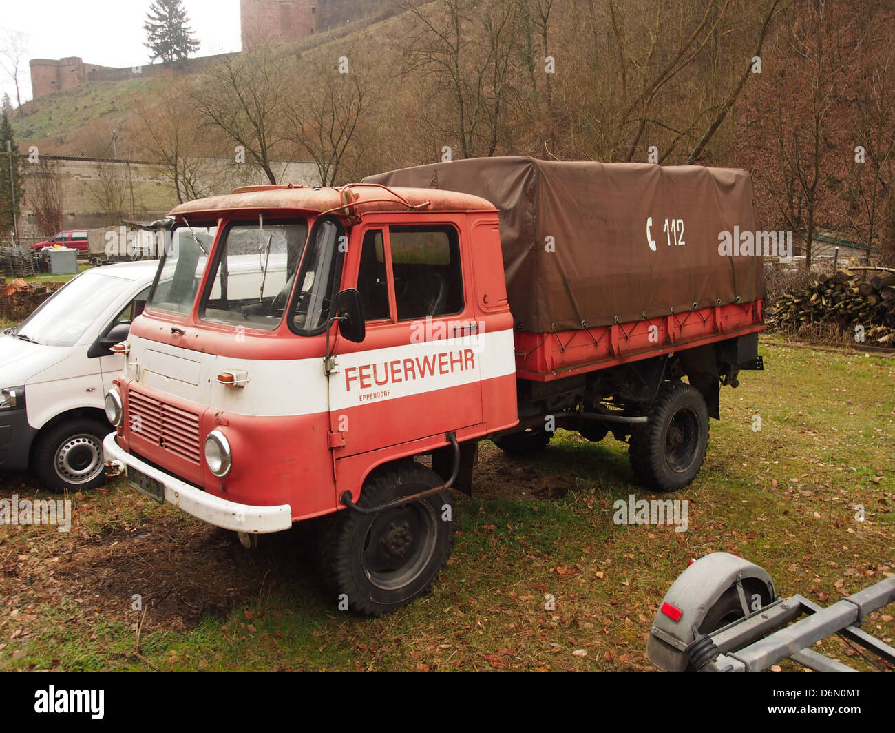 The Old Robur fire engine of Eppendorf is a vintage fire truck known ...