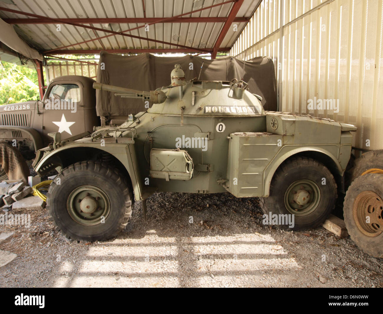 The Panhard AML 60 is a French armored vehicle designed for ...