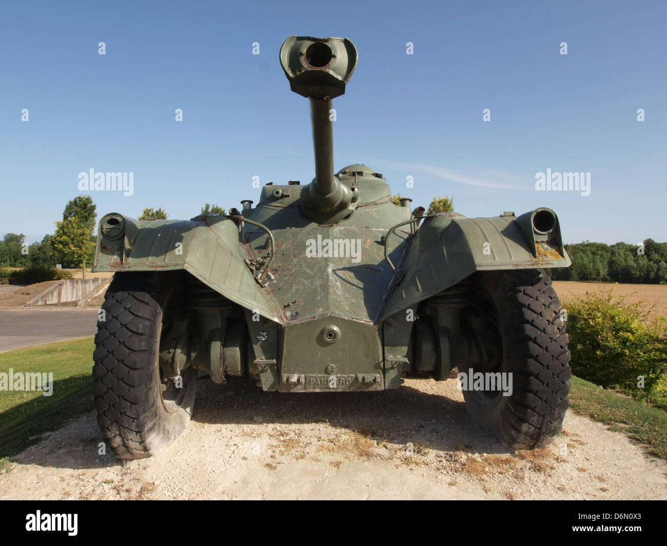 The Panhard EBR is a French wheeled armored vehicle used by the ...