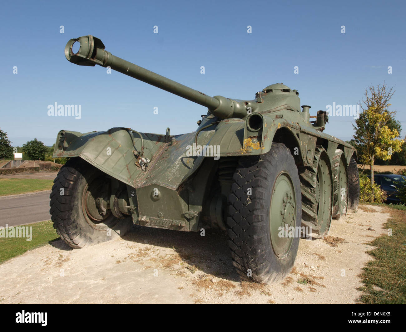 The Panhard EBR is a French armored reconnaissance vehicle, designed in ...