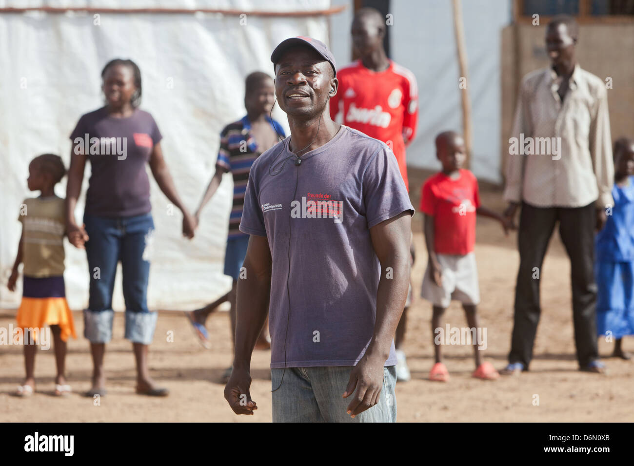 Kakuma, Kenya, Waldorfpaedagogik in Kakuma refugee camp Stock Photo - Alamy