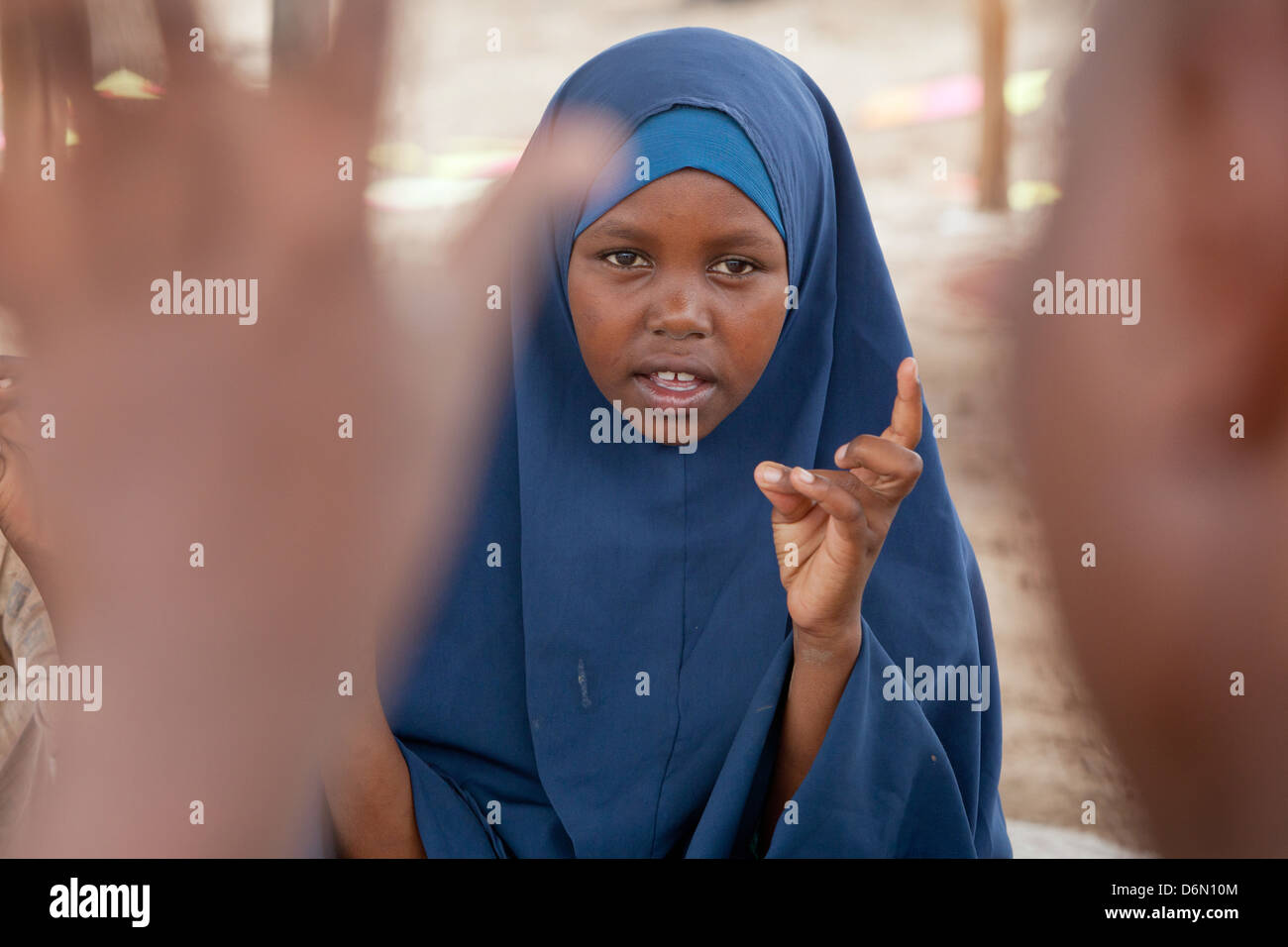 Kakuma, Kenya, Kakuma refugee camp in Waldorfpaedagogik Stock Photo - Alamy