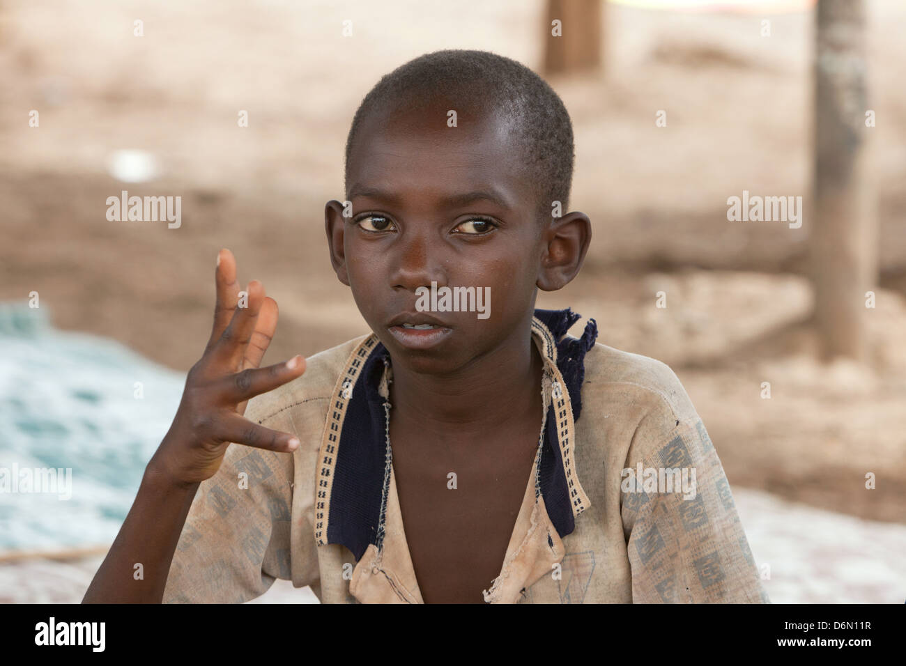 Kakuma, Kenya, Kakuma refugee camp in Waldorfpaedagogik Stock Photo - Alamy