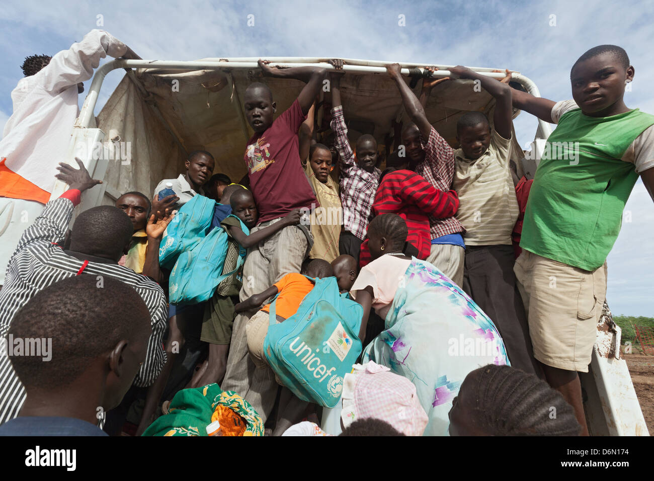 Kakuma, Kenya, Reception Center of Fluechtlingslagers Kakuma Stock ...