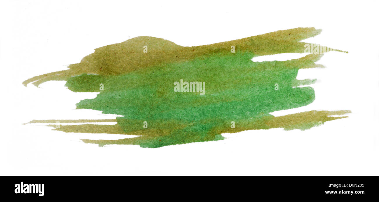 Spilled paint on paper.Pastel watercolor tones Stock Photo - Alamy