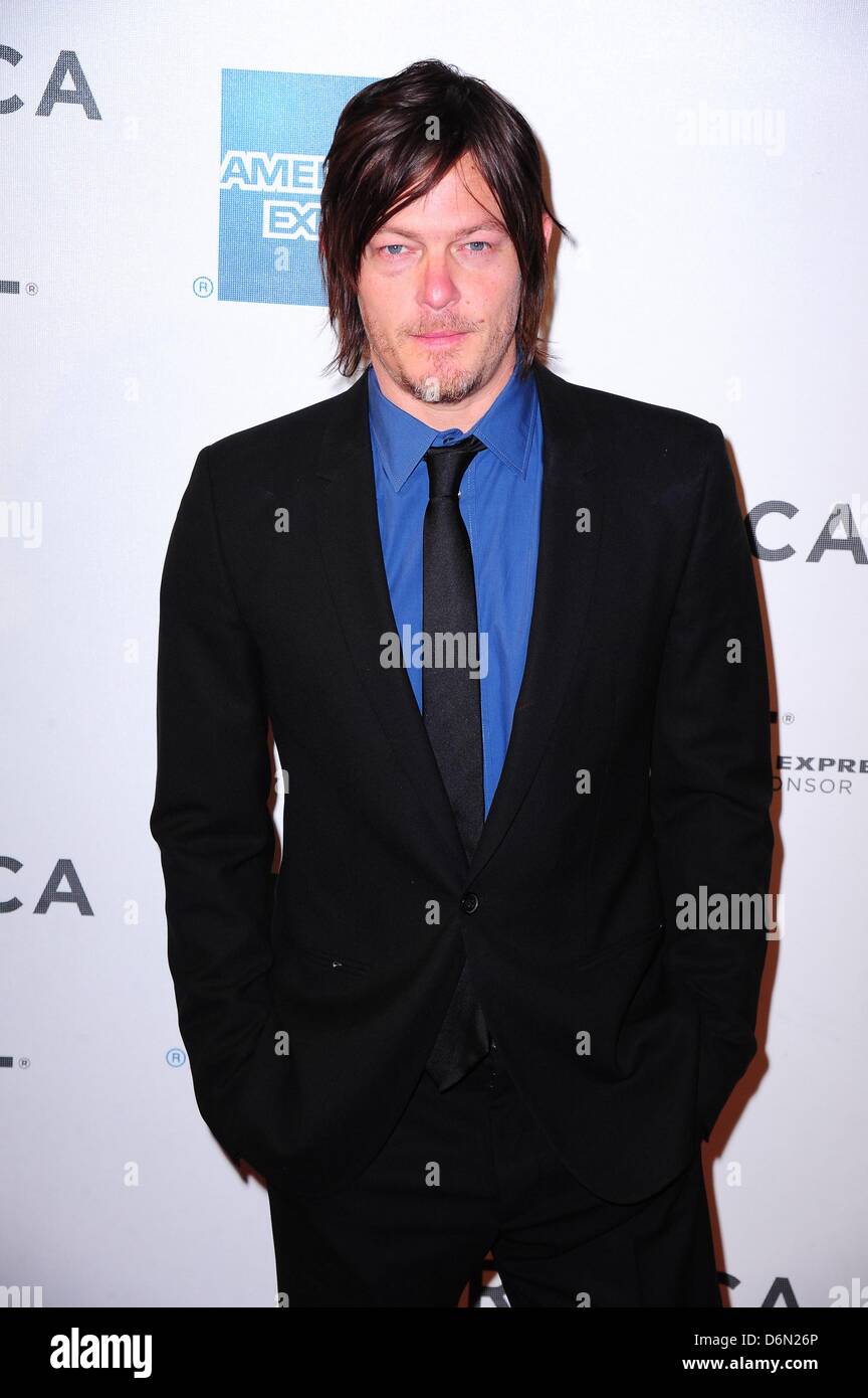 New York, USA. 20th April, 2013. Norman Reedus at arrivals for SUNLIGHT ...