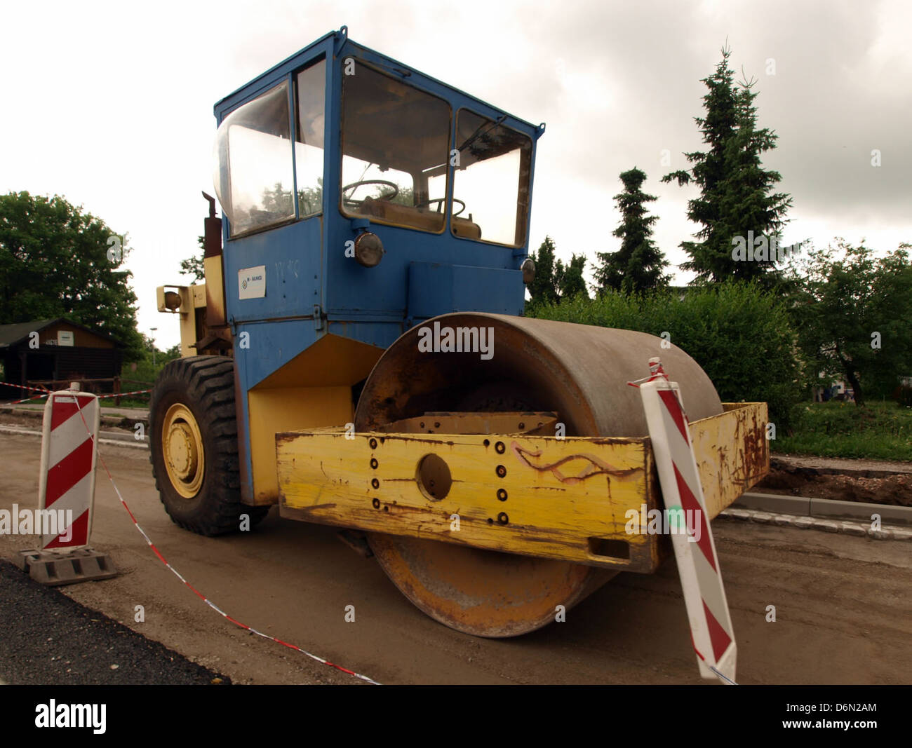 1980s roadworks hi-res stock photography and images - Alamy