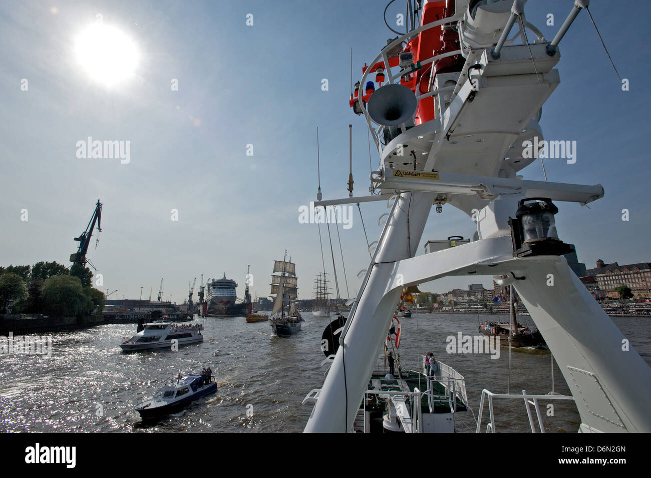 Hamburg, Germany Essberger, the rescue cruiser John T Stock Photo - Alamy