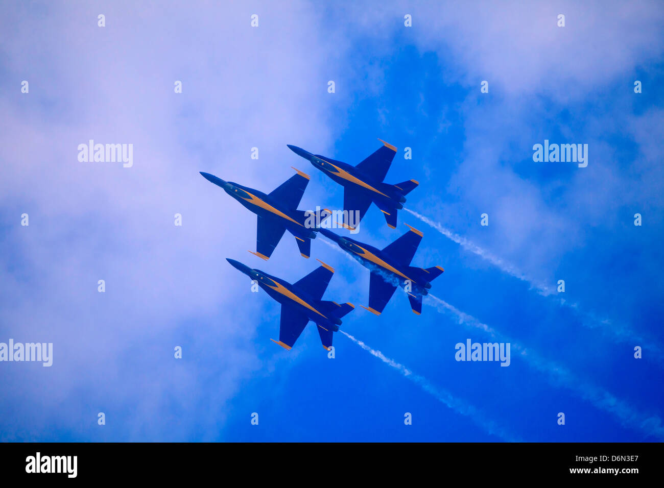 blue angels performing in Hawaii on September 30, 2012 Stock Photo - Alamy