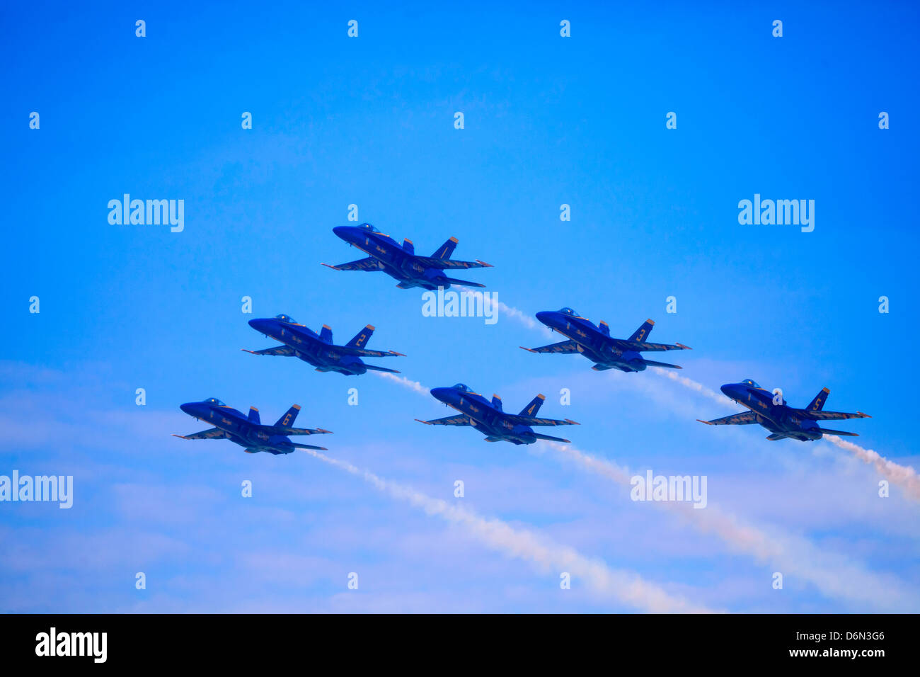 blue angels performing in Hawaii on September 30, 2012 Stock Photo - Alamy