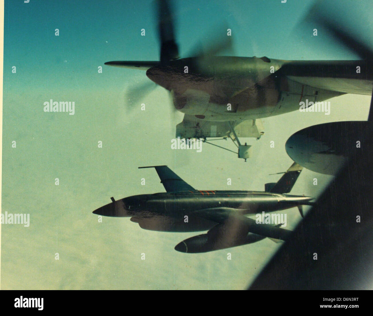 The Teledyne Ryan UAV Firebee, used for reconnaissance and target ...