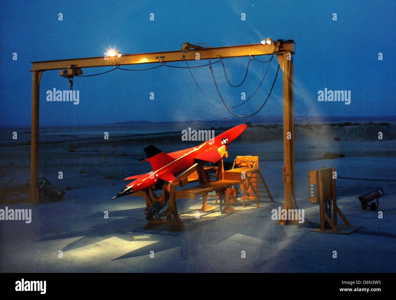 Teledyne Ryan's UAV (Unmanned Aerial Vehicle) drone, also known as RPV ...