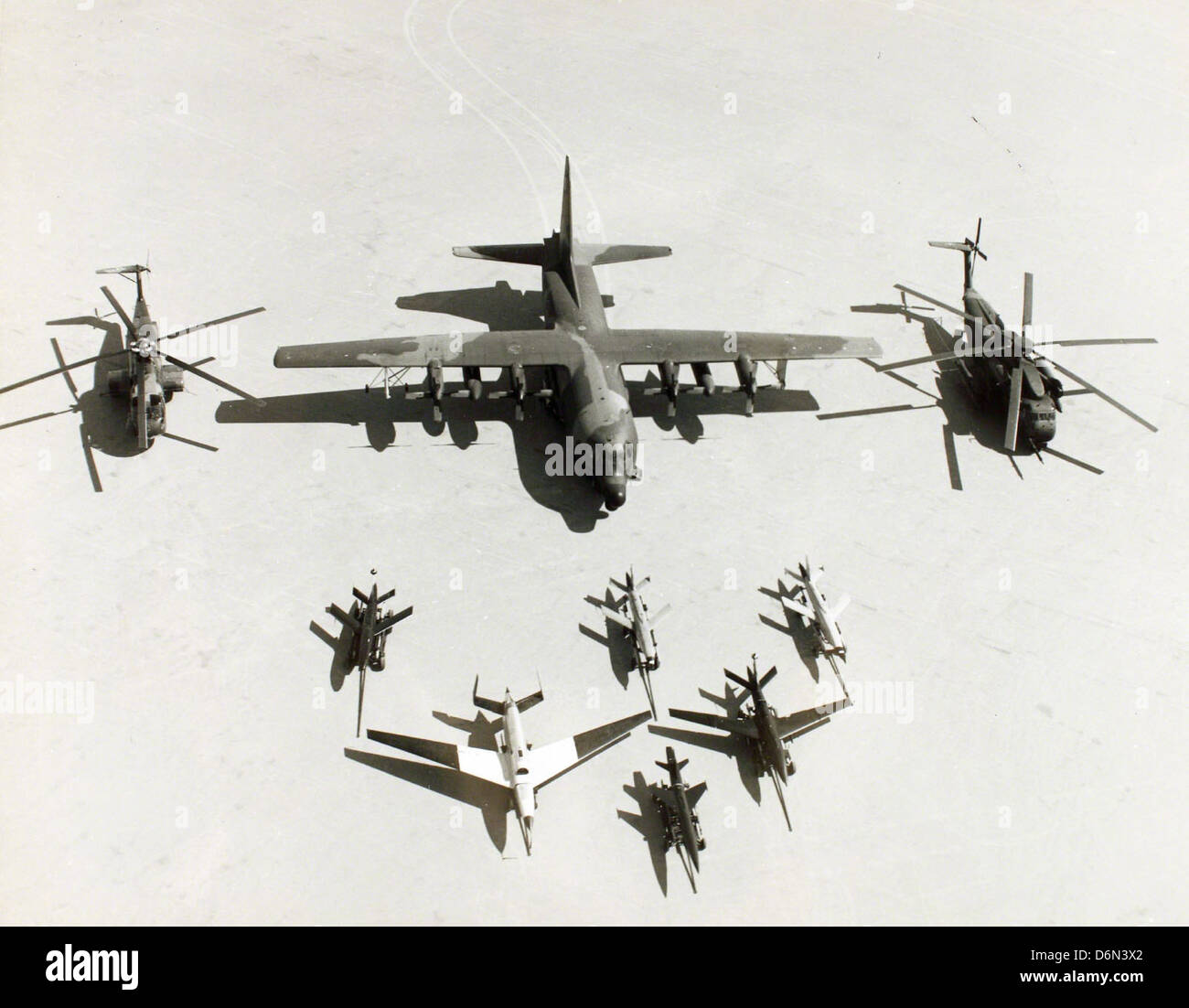 The Teledyne Ryan UAV (unmanned aerial vehicle) RPV (remotely piloted ...