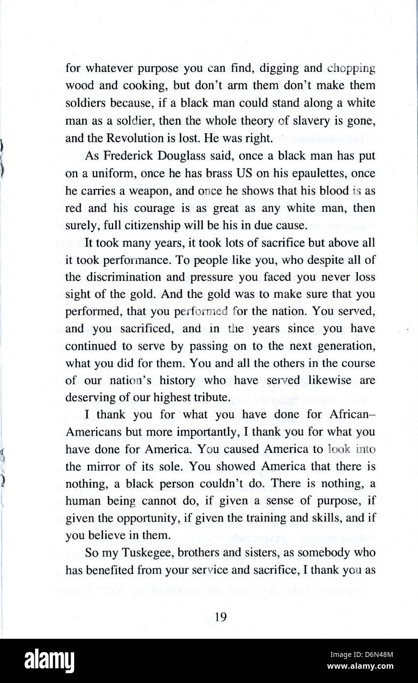 This booklet highlights the history and contributions of the Tuskegee ...