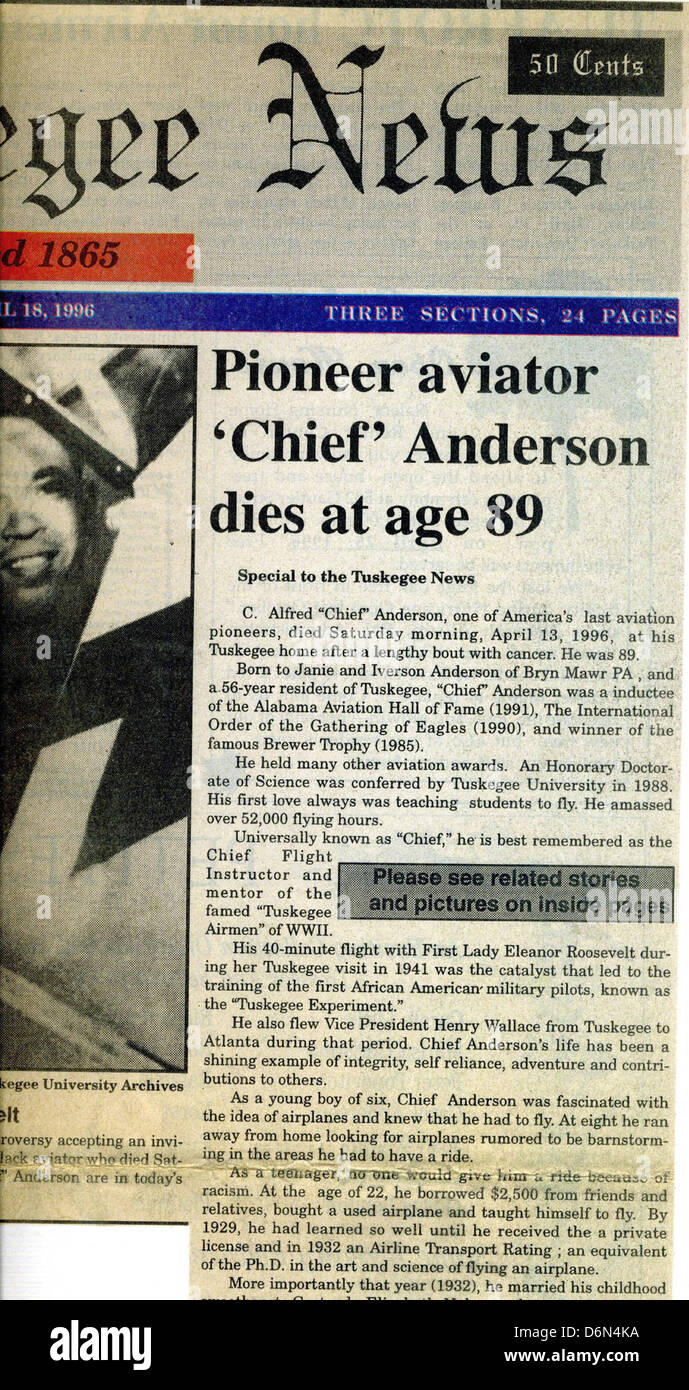 This photograph features Leroy Criss, a Tuskegee Airman, a key figure ...