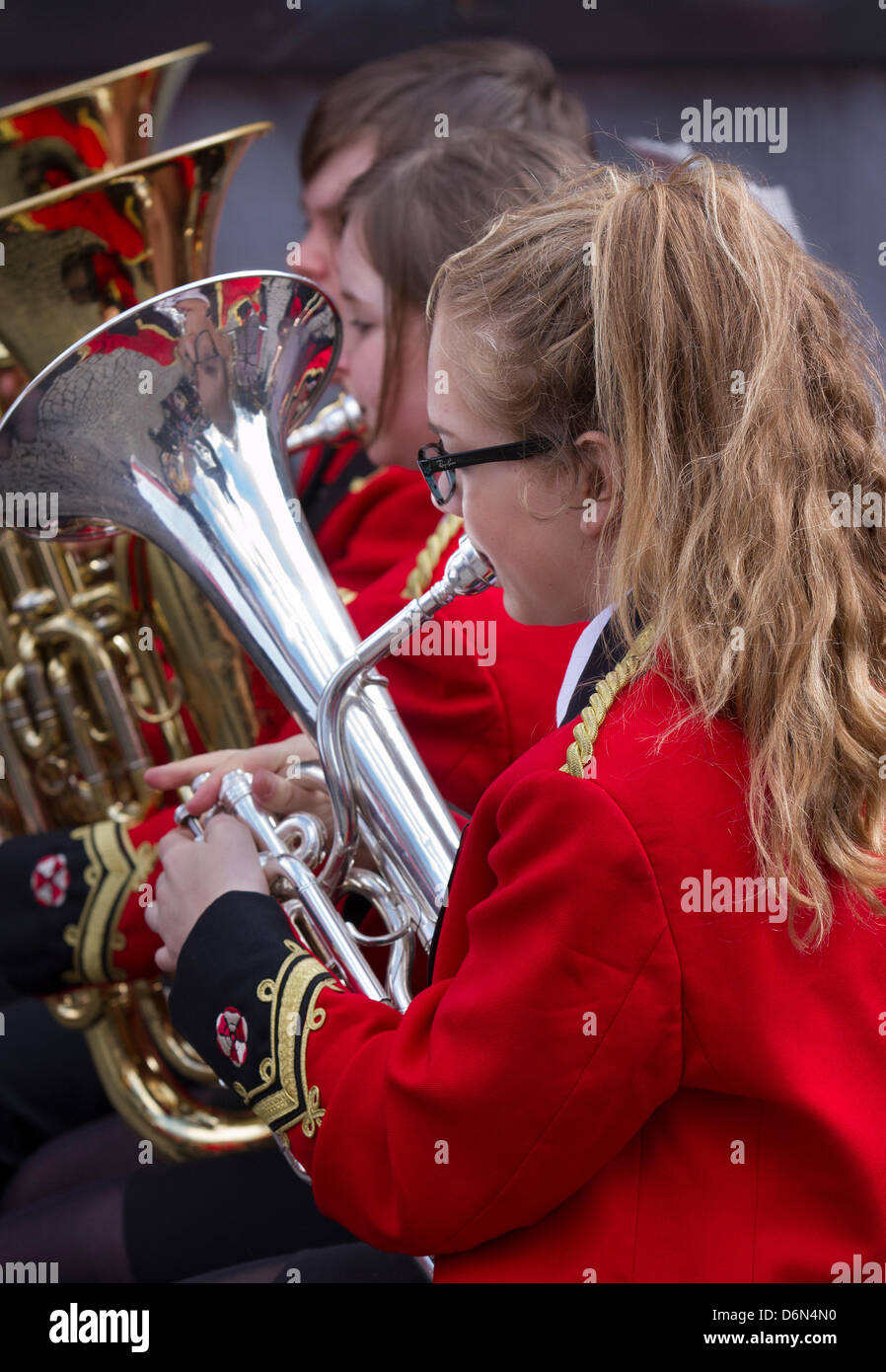 Various musicians playing various instruments hi-res stock photography ...