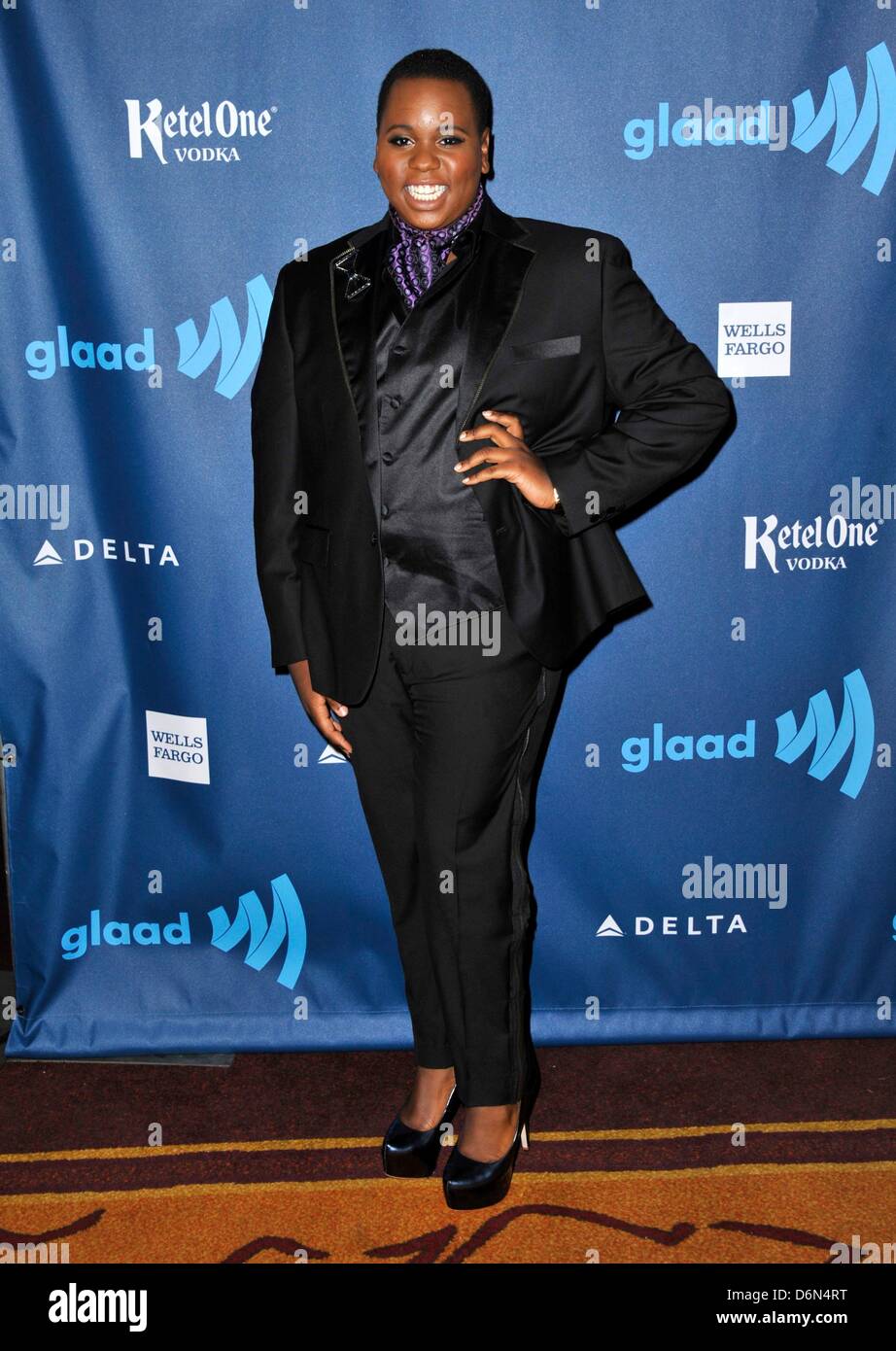 Los Angeles, USA. 20th April, 2013. Alex Newell at arrivals for 24th ...