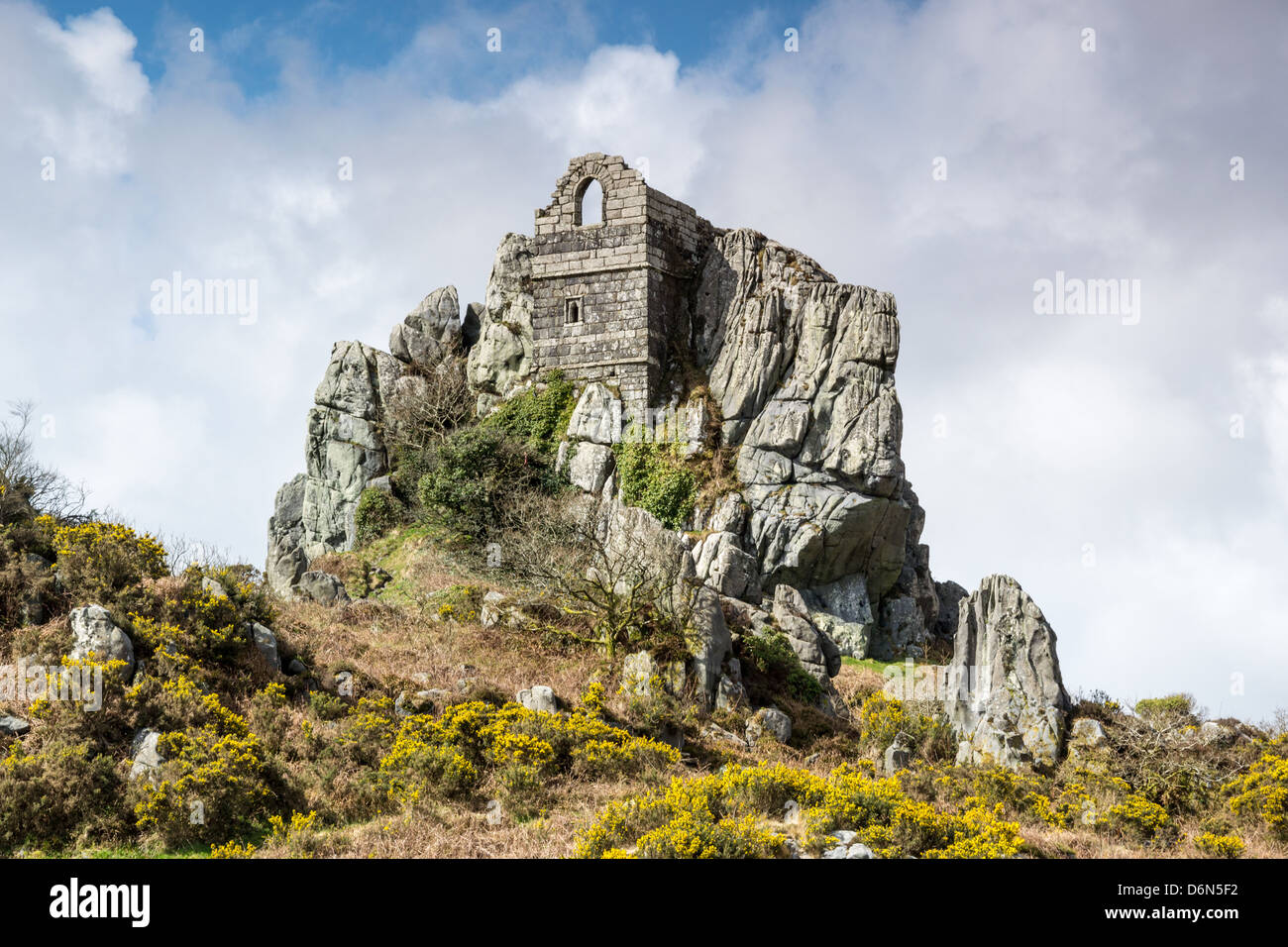 Roche Rock Chapel of St Michael Stock Photo - Alamy
