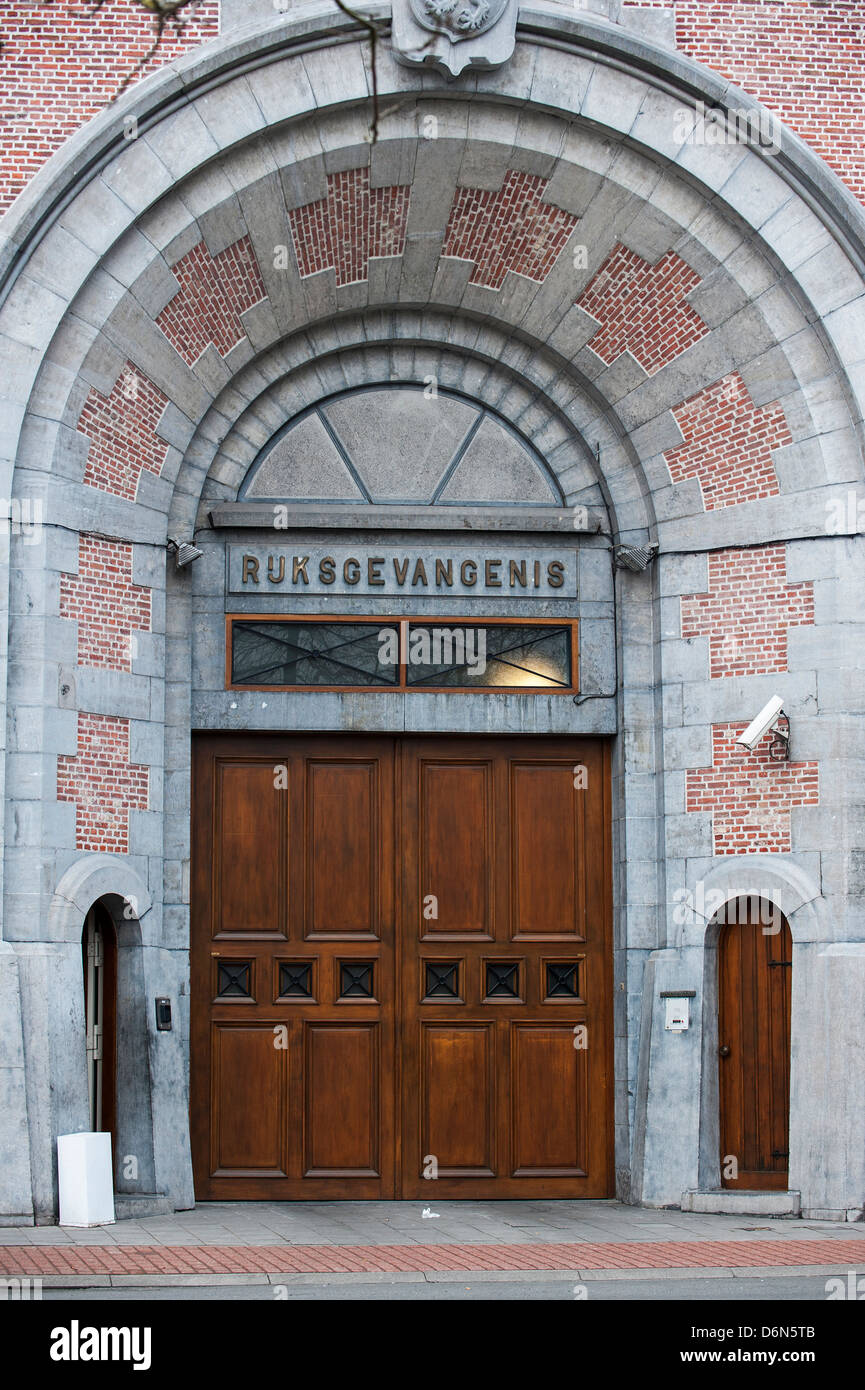 Entrance of the Prison of Ghent, East Flanders, Belgium Stock Photo - Alamy