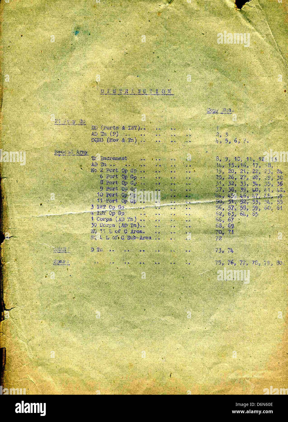 A photograph documenting the D-Day operations during World War II ...