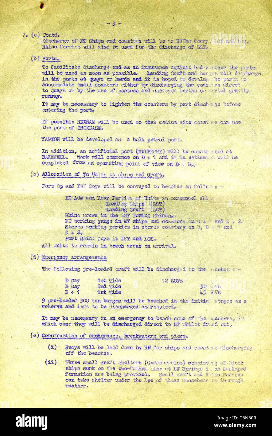 This image marks the appreciation of the success of D-Day, June 6, 1944 ...