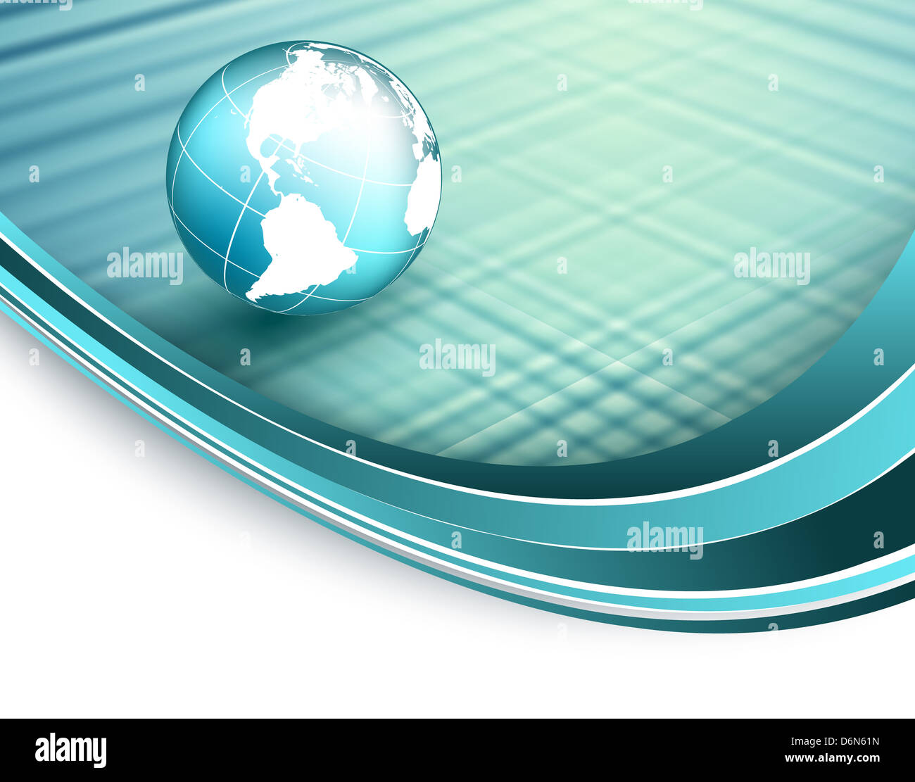 colorful modern world techno backdrop with globe Stock Photo - Alamy