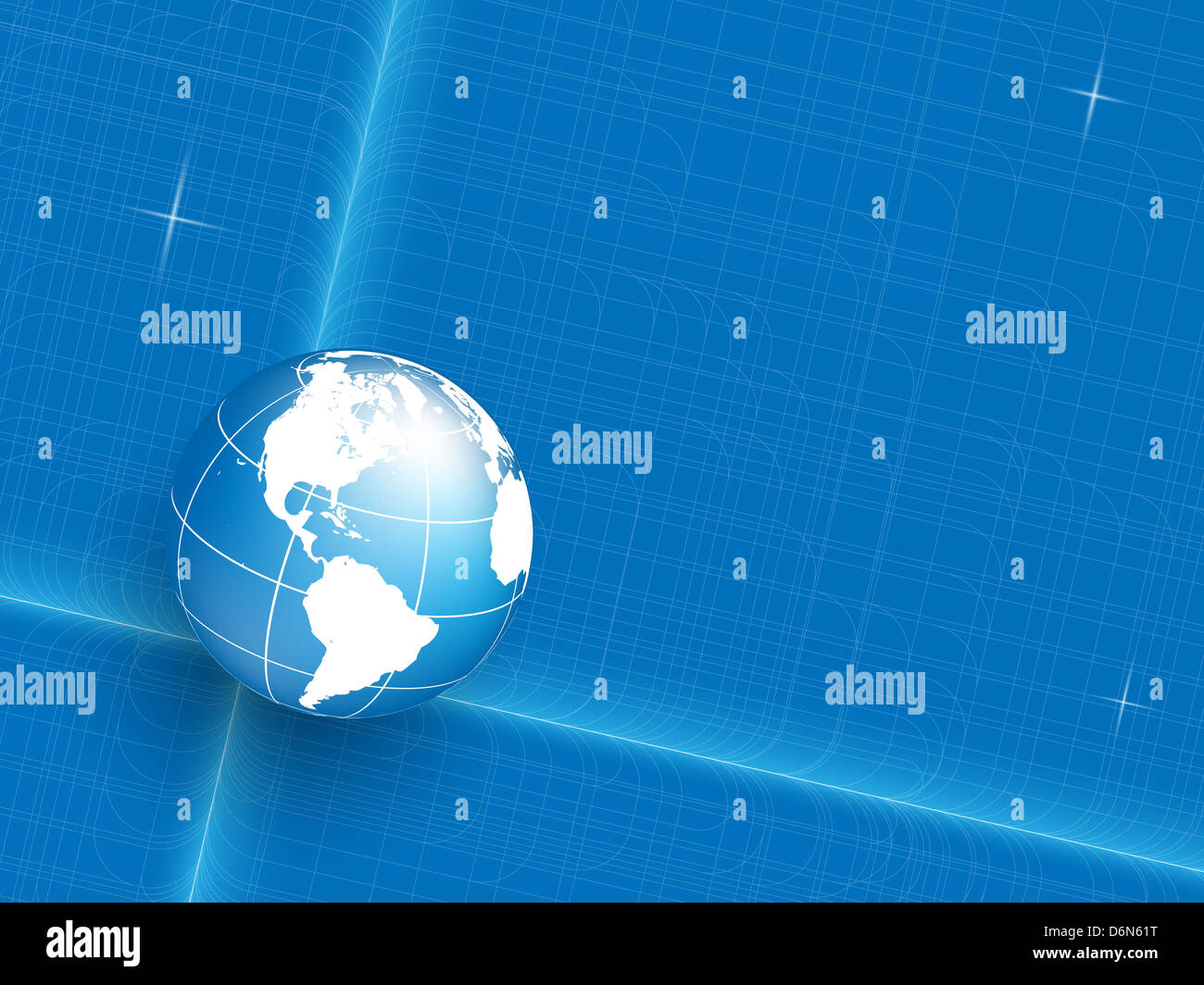 colorful abstract blueprint background with globe Stock Photo - Alamy