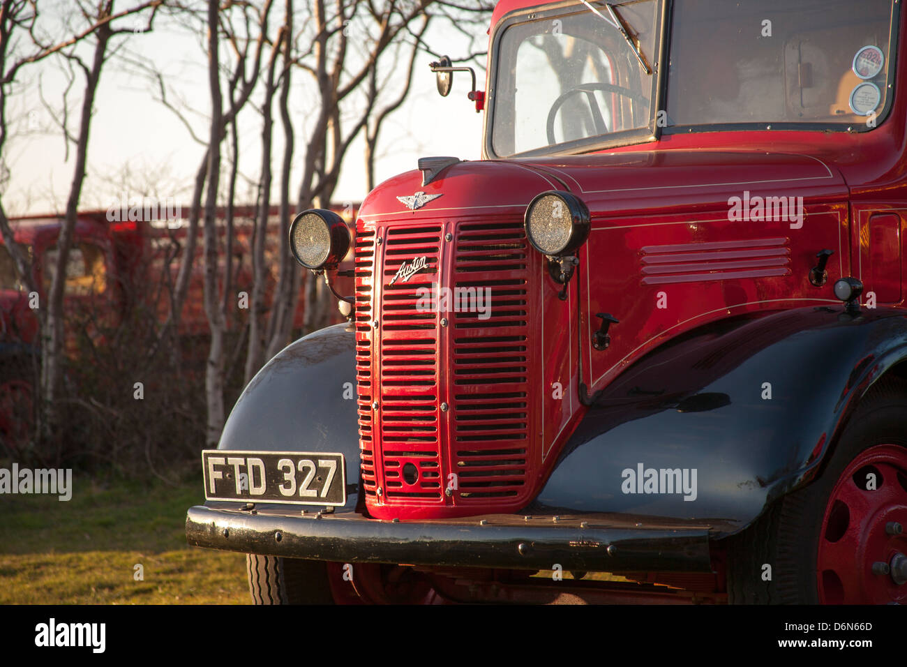 1943 Austin K series truck grill with silver Austin logo at the ...