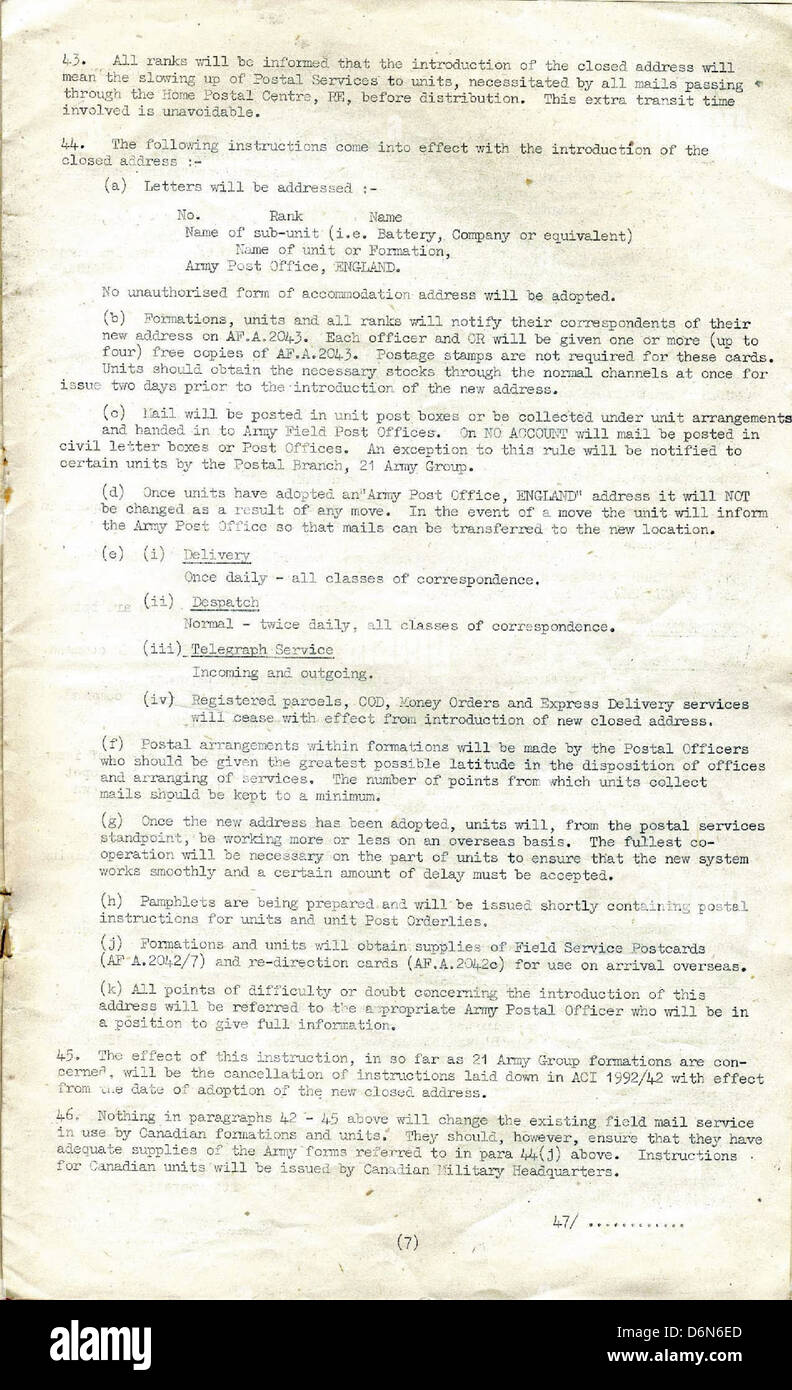 This document related to the D-Day invasion (Operation Overlord ...