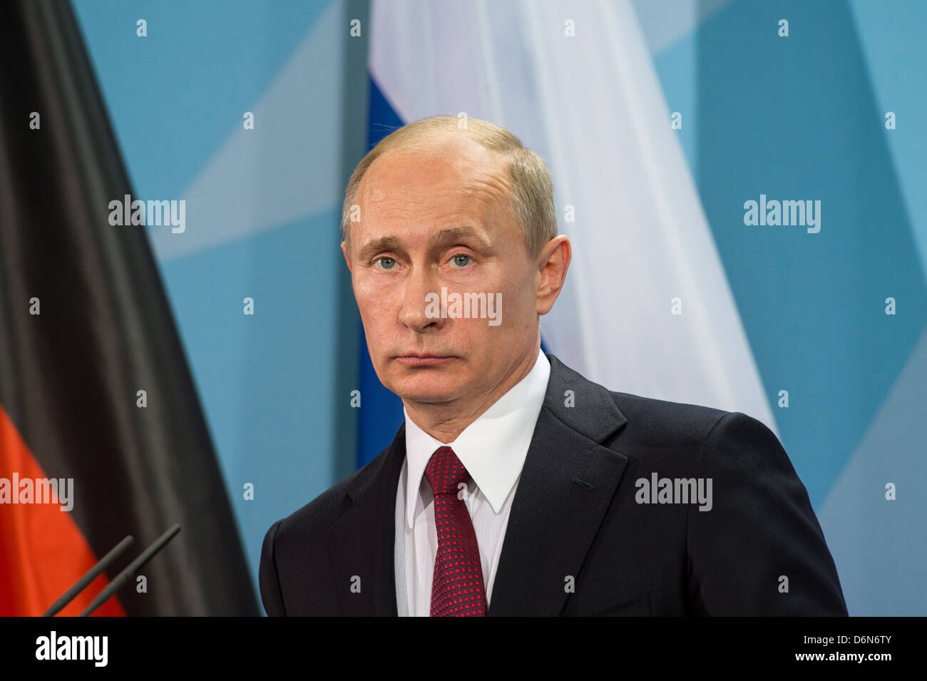 Berlin, Germany, Vladimir Vladimirovich Putin, President of the Russian ...