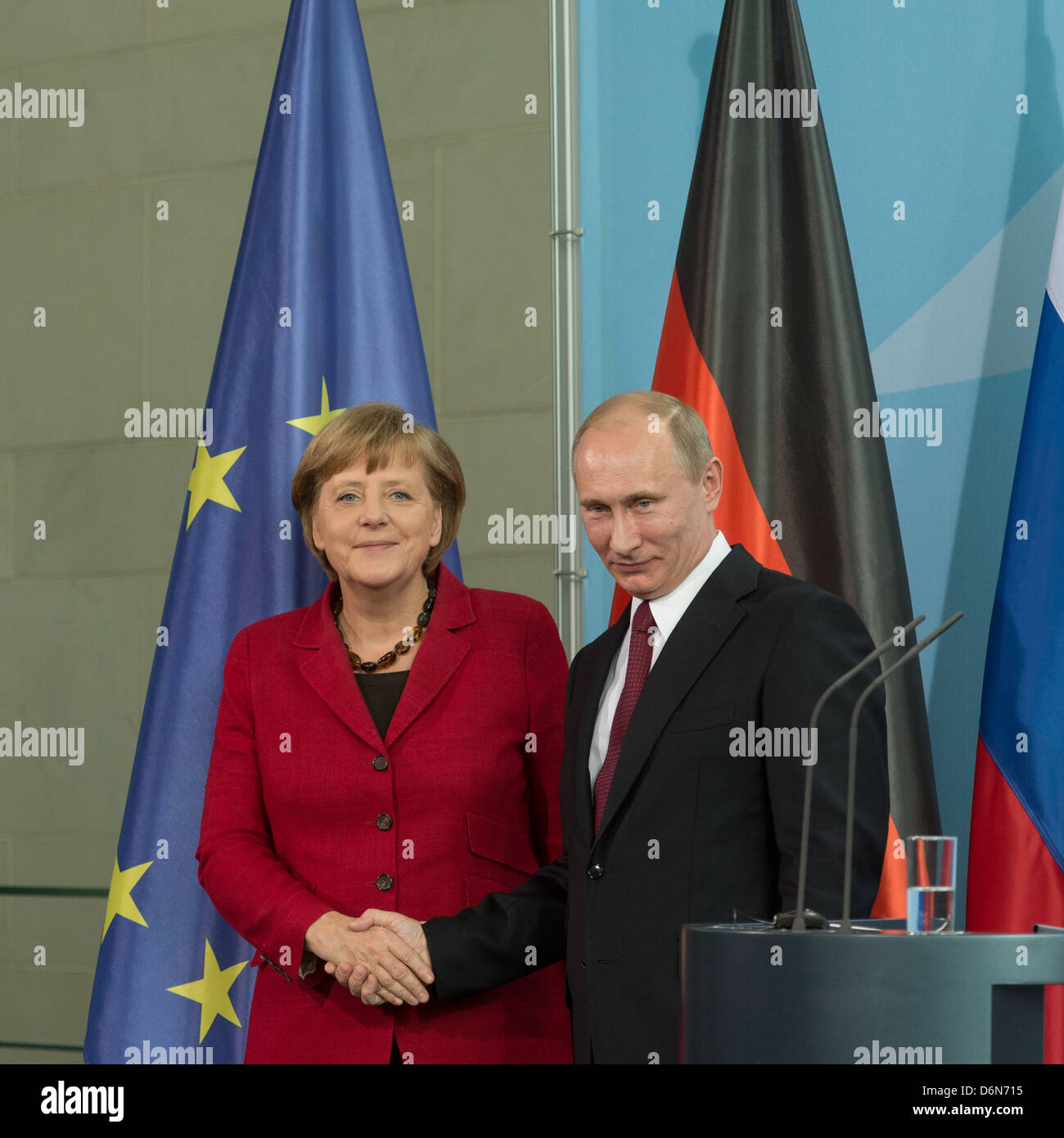 Berlin, Germany, Vladimir Vladimirovich Putin, President of the Russian ...
