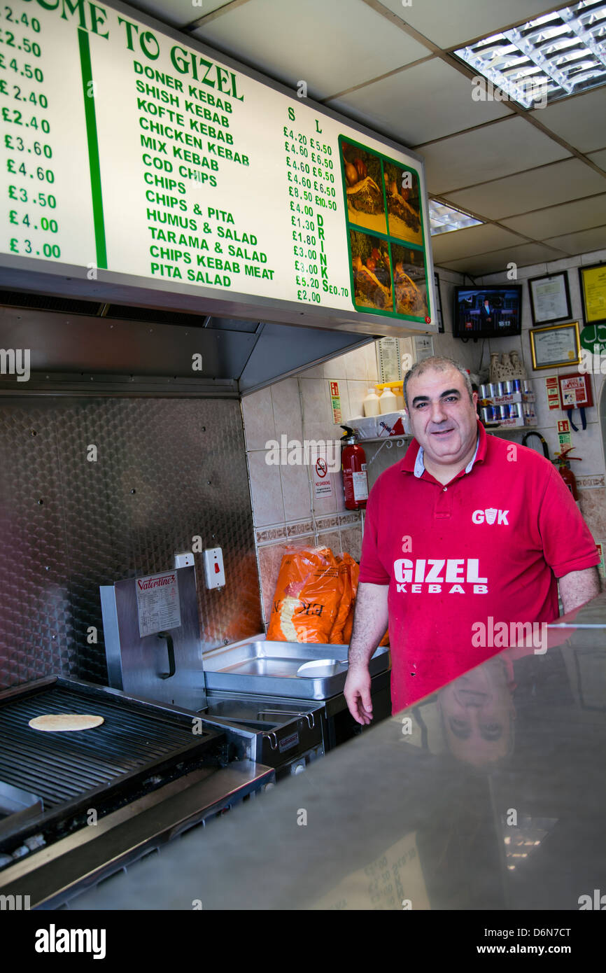Kebab shop interior hi-res stock photography and images - Alamy