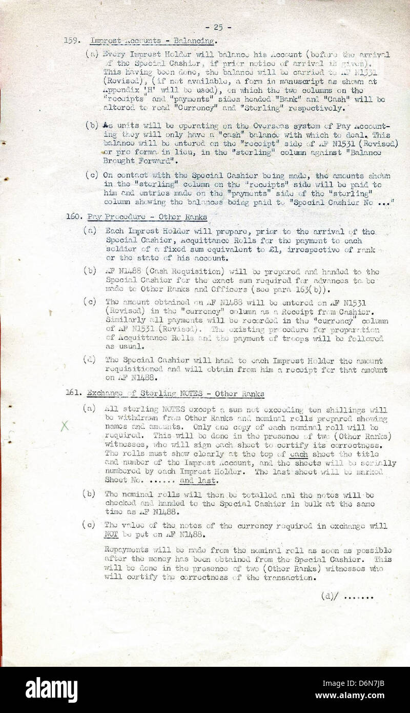 A historical document related to the military operations during World ...