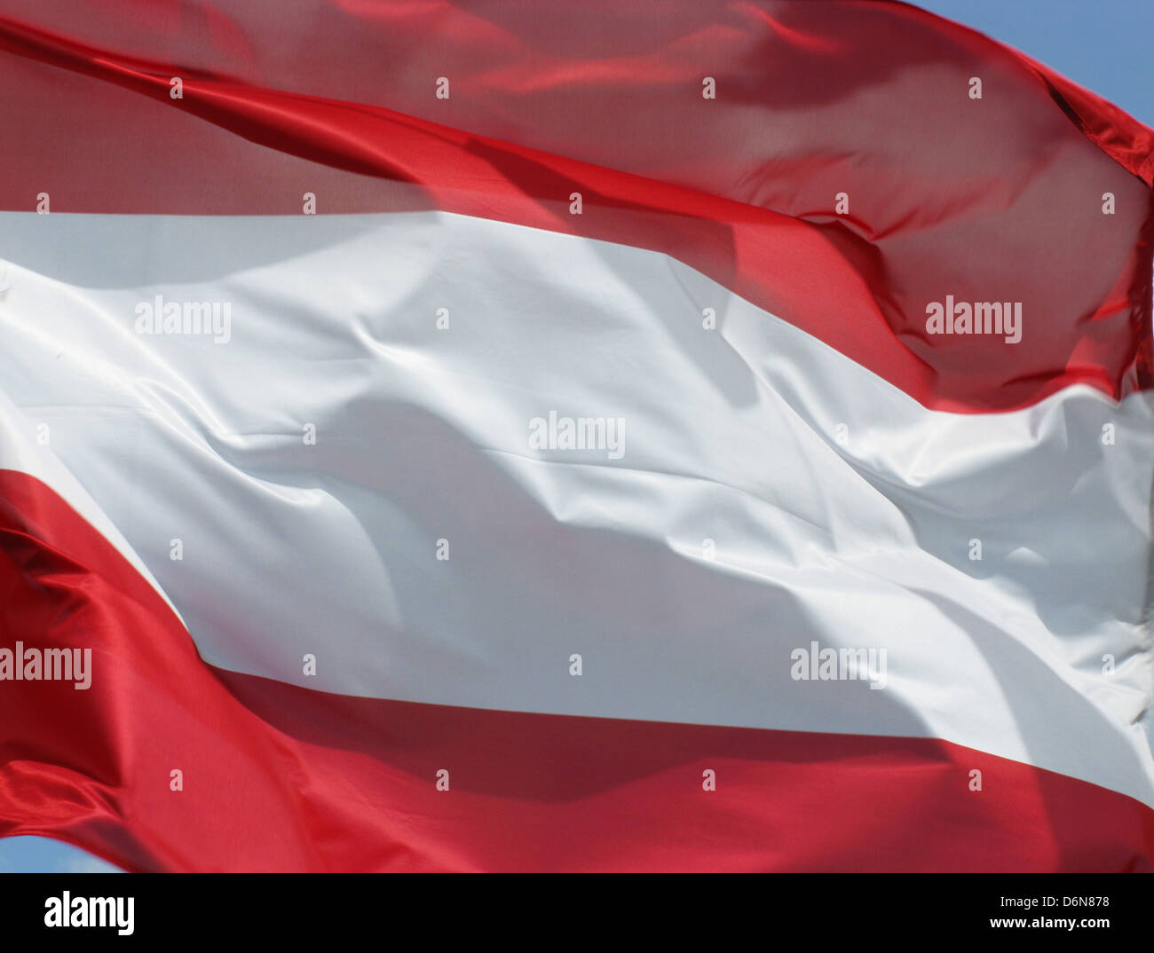 Austrias Flag High Resolution Stock Photography and Images - Alamy