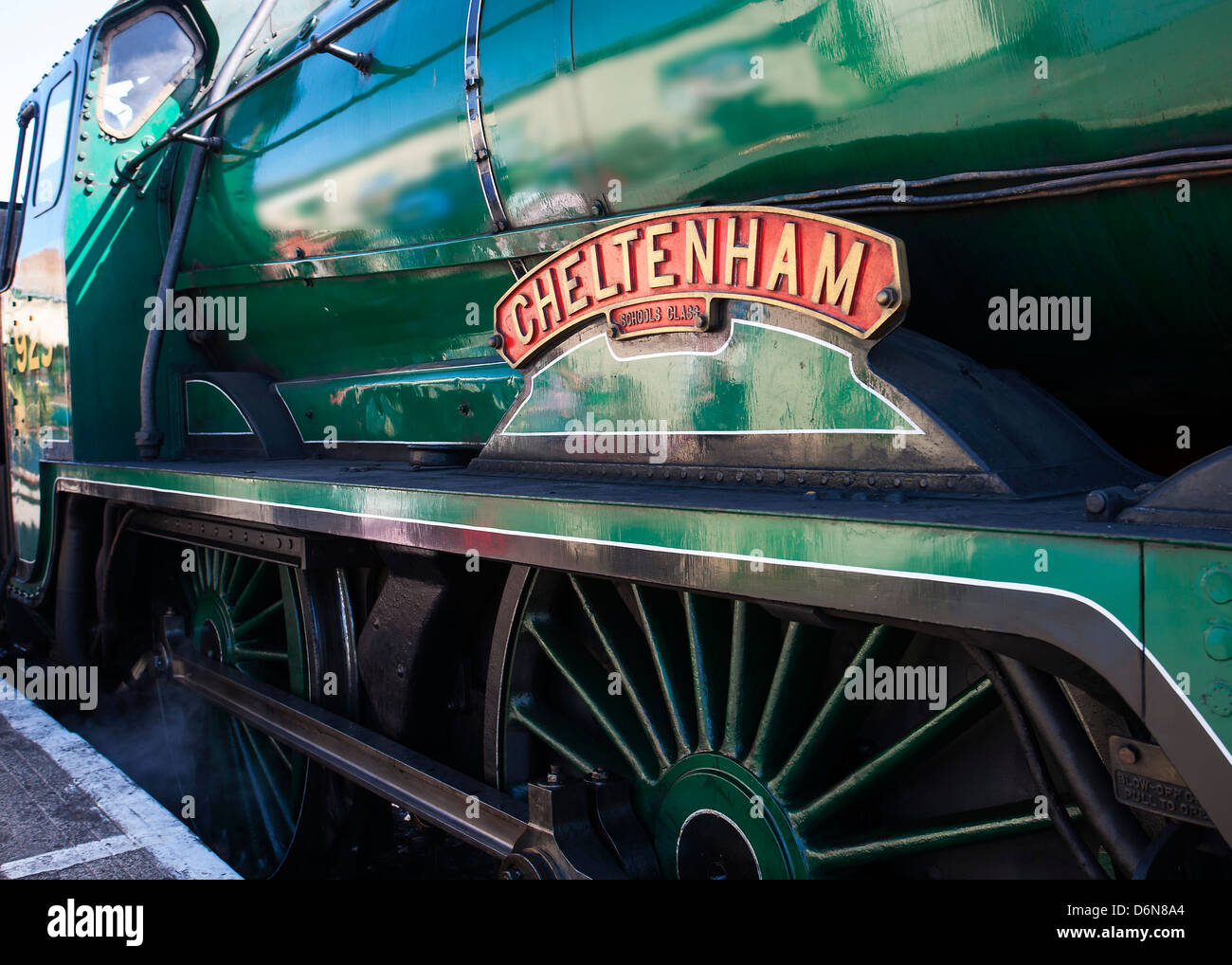 Nostalgic steam trains on the Watercress Line in Hampshire Stock Photo ...