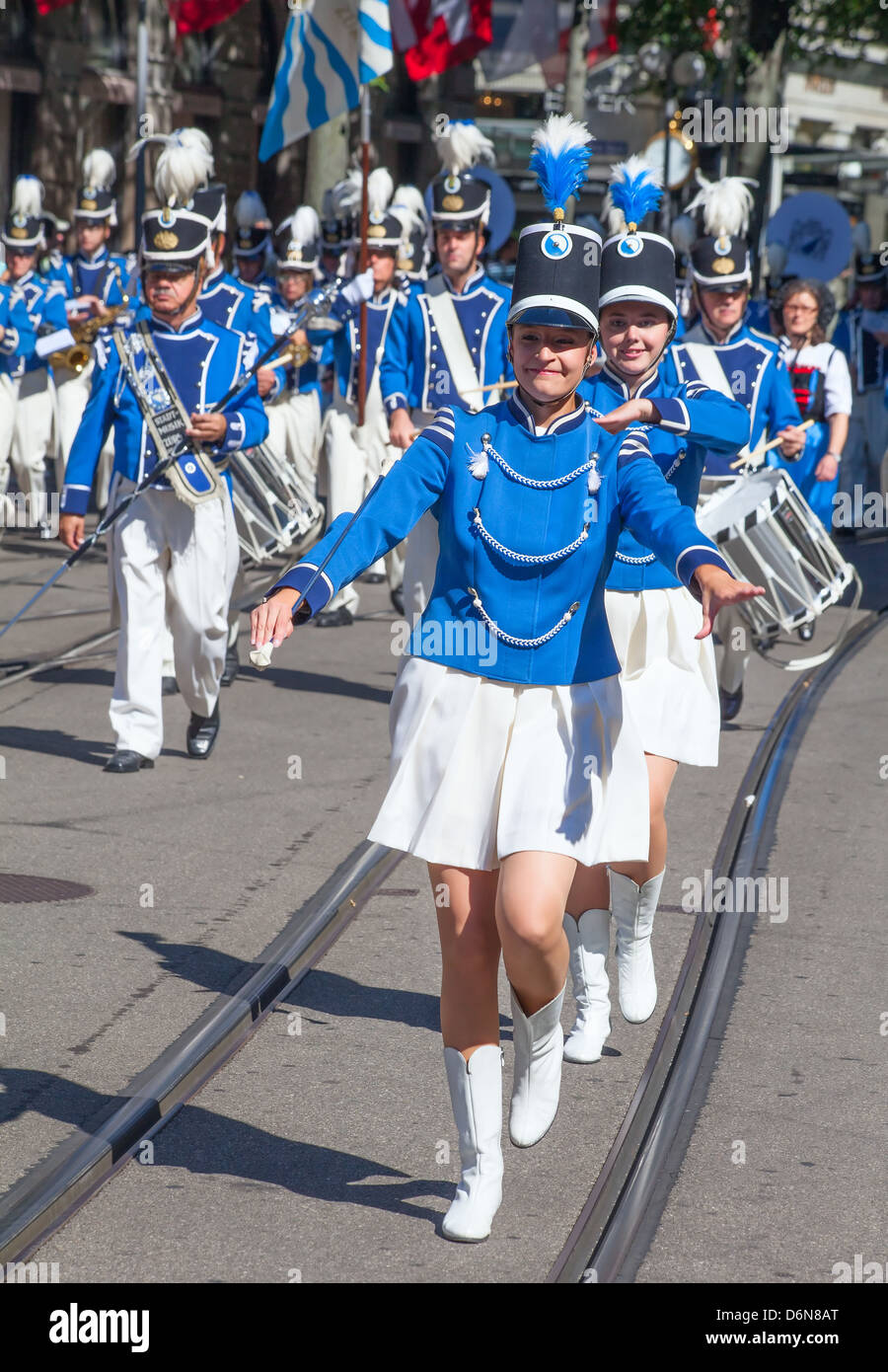 Swiss girl traditional dress hi-res stock photography and images - Alamy
