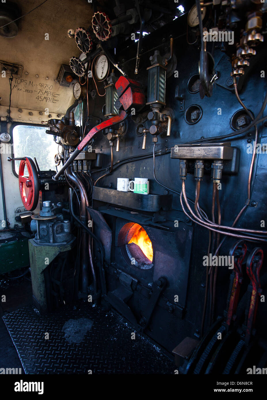 Nostalgic steam trains on the Watercress Line in Hampshire Stock Photo ...