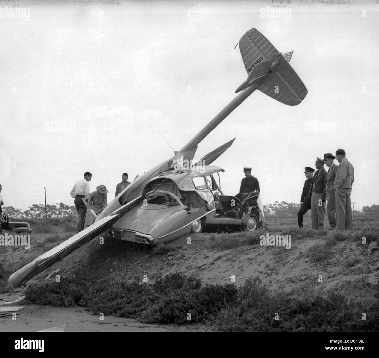 Ted Hall's special collection features images of the roadable airplane ...