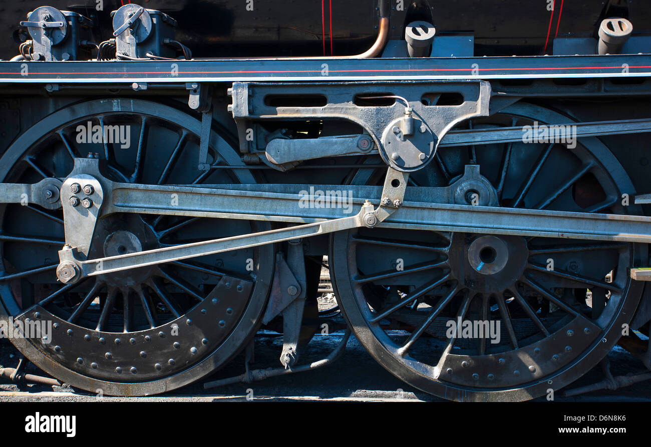 Nostalgic steam trains on the Watercress Line in Hampshire Stock Photo ...